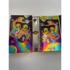 Lisa Frank | Toys | Vtg 99s 90s Rare Lisa Frank Zoomer Zorbit Astro Blast Aliens Journal ...